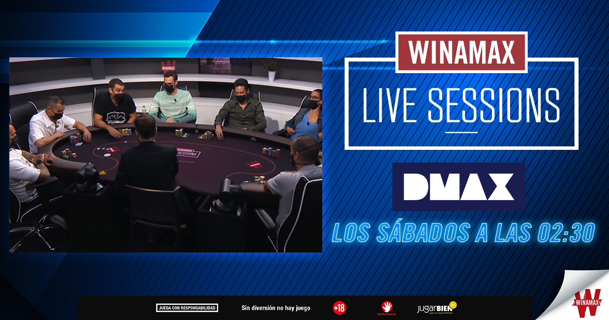 DMAX emitirá las Winamax Live Sessions - Actualidad - Winamax