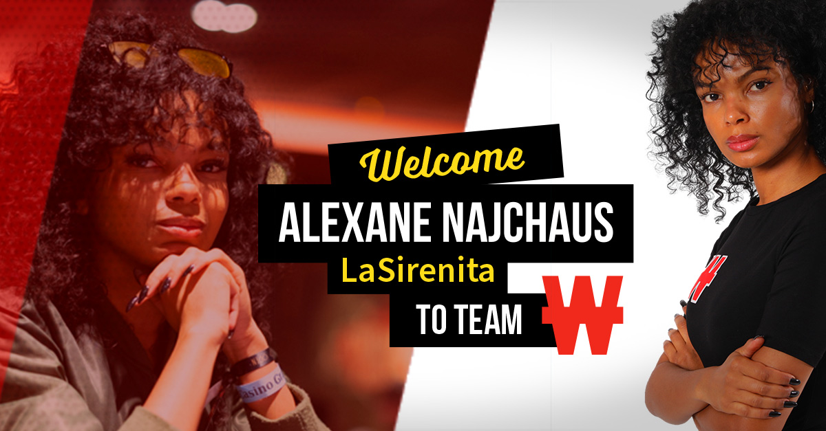 LaSirenita, new Team W shark - Actualidad - Winamax