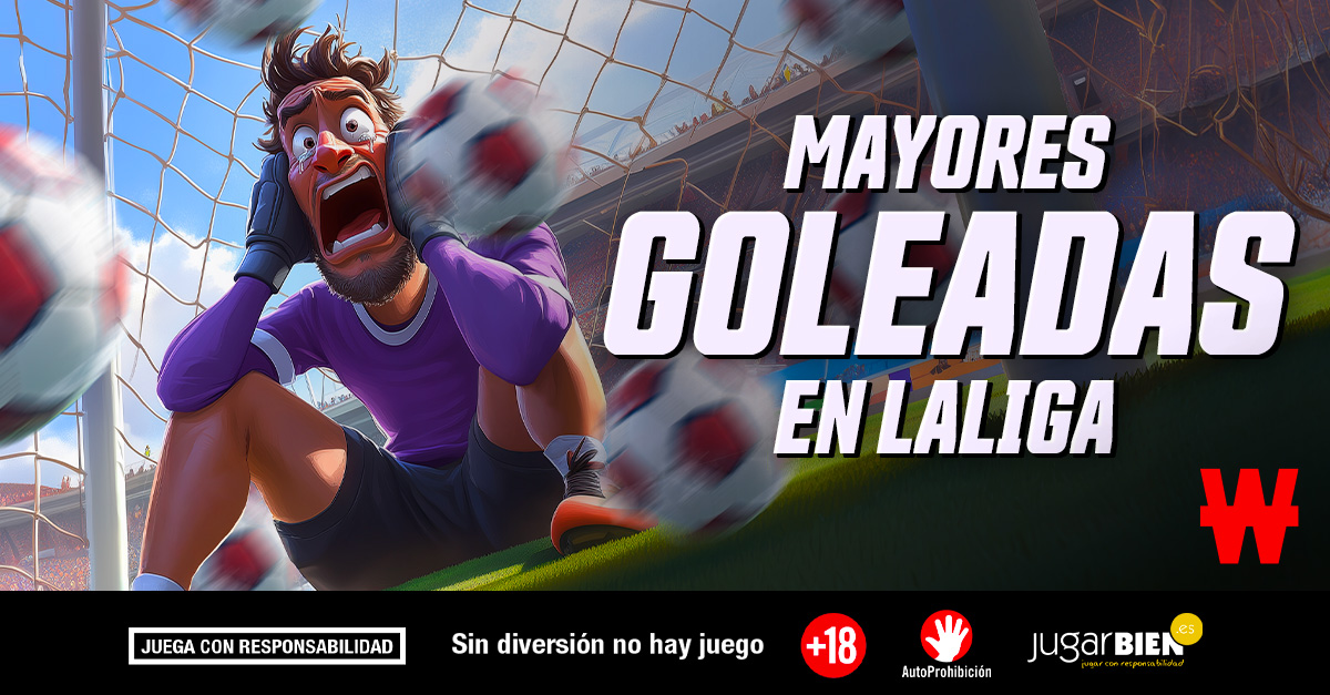 Las mayores goleadas de LaLiga - Actualidad - Winamax